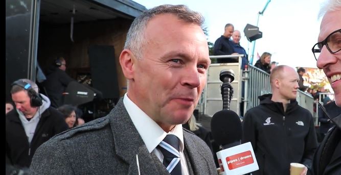 Moments after: Stuart Liddell and Inveraray – pipes|drums