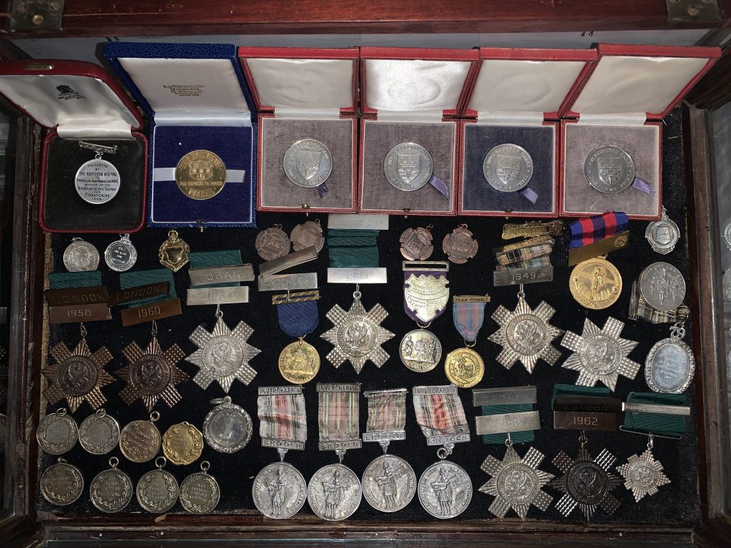 Just in case . . . a look at Captain John’s most prized prizes – pipes ...