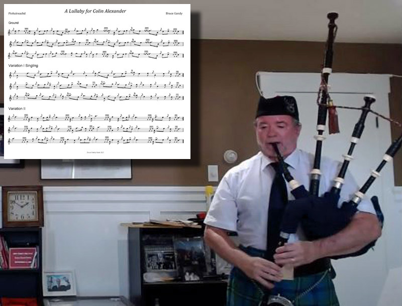 A piping history first? Bruce Gandy plays (and gets a prize with) his ...