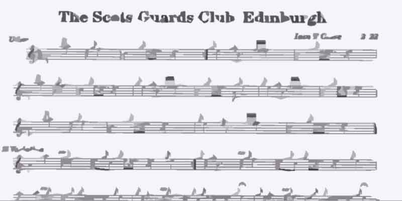 The Eagle Pipers second-place piob: Iain T. Cameron’s ‘Scots Guards ...