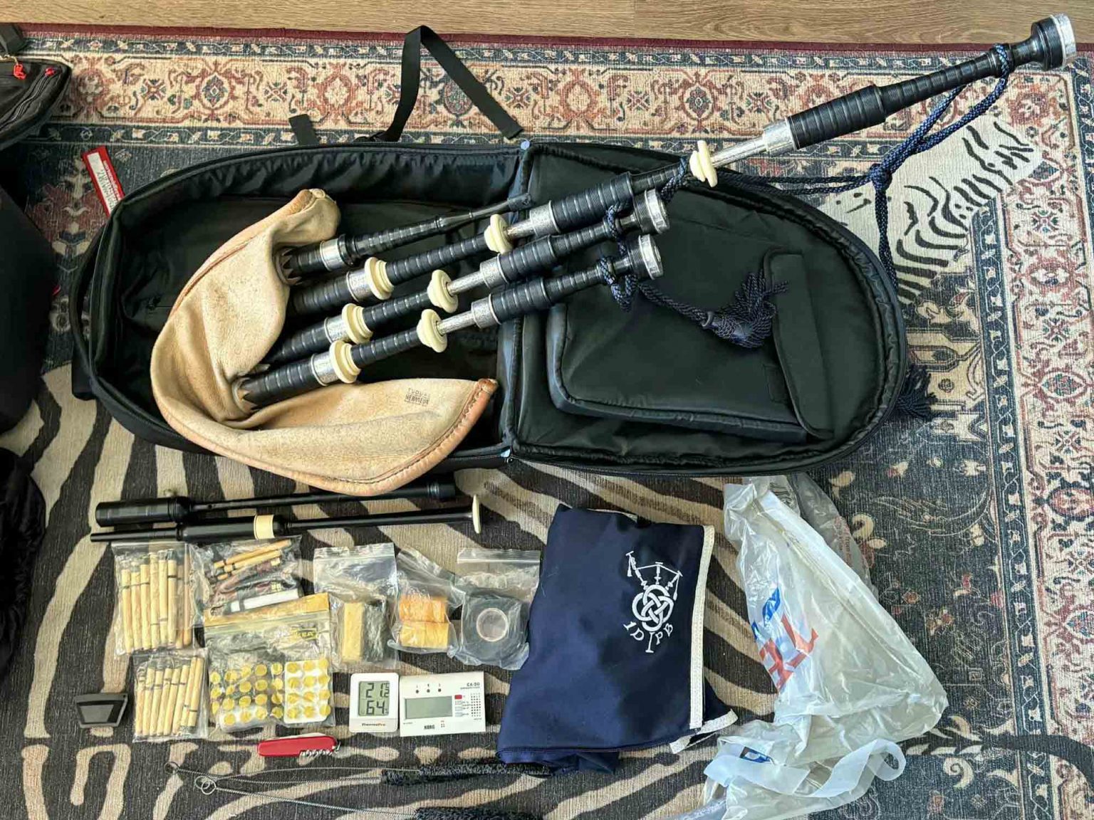 StarBox: Brodie Watson-Massey lists Every. Single. Thing. in his pipe case(s) – pipes|drums