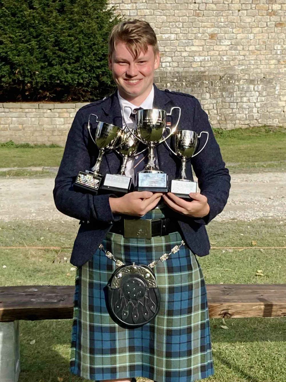 Cameron Bonar goes a perfect five-for-five at Chatsworth – pipes|drums