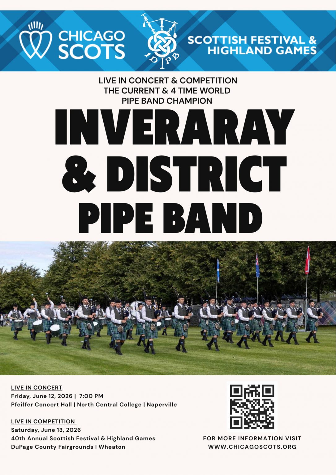 Inveraray & District confirmed to compete and perform at 2026 Chicago ...