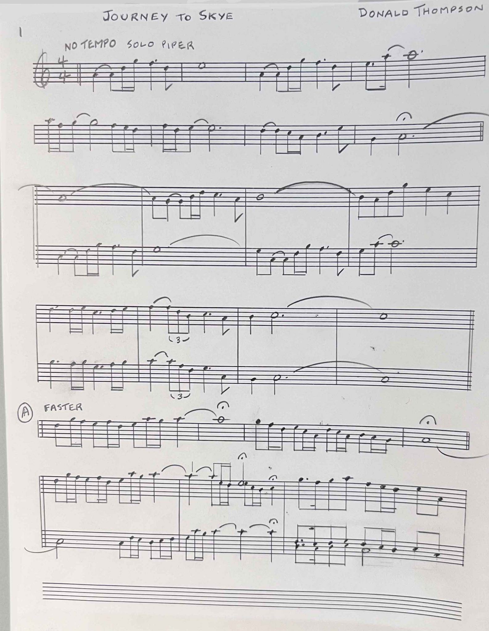 Don Thompson’s original “Journey to Skye” on piano and his own ...